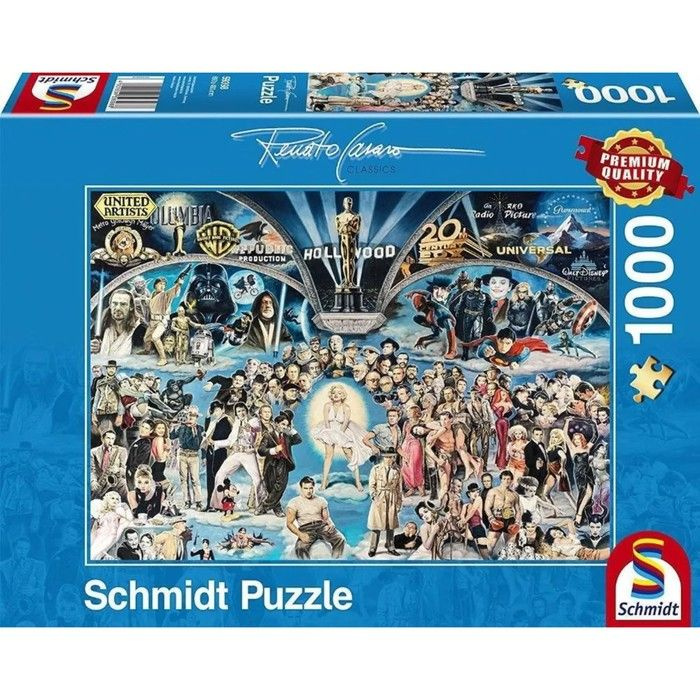 Schmidt, Пазл 1000 элементов, Ренато Касаро. Голливуд - купить с ...