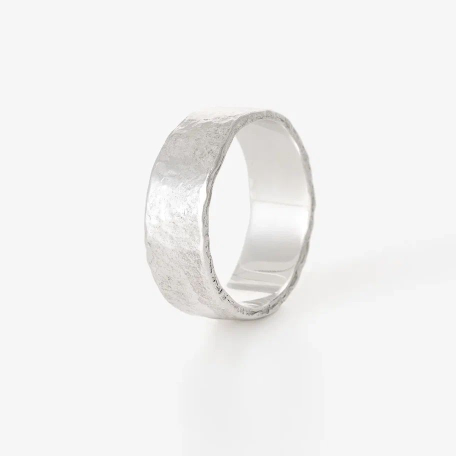Кольцо из битого серебра М, 925 проба купить на OZON по низкой цене ...