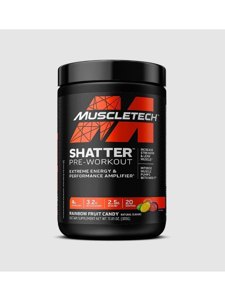 Предтренировочный комплекс MuscleTech Shatter Pre-Workout (фруктовые ...