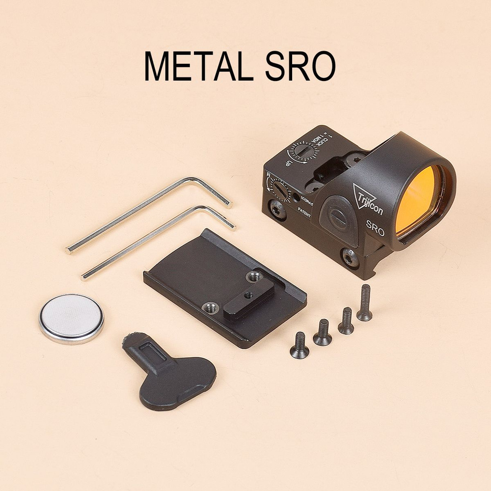 Тактический Trijicon RMR SRO Red Dot Sight Collimator Rifle Reflex ...