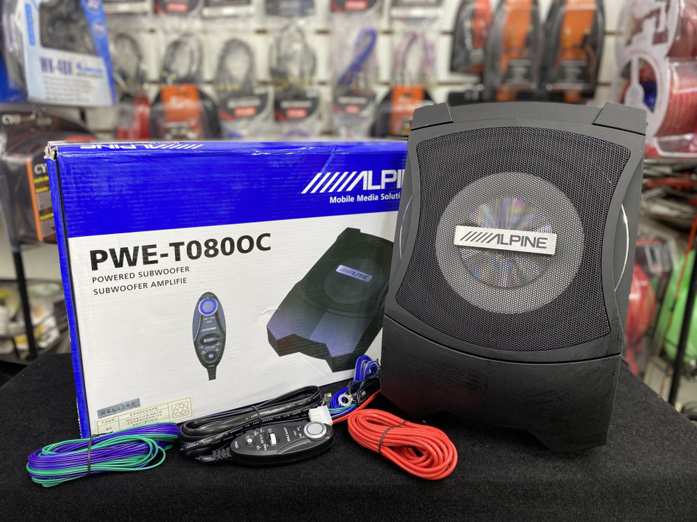 Сабвуфер под сиденье Alpine PWE-T080OC - купить по выгодной цене в ...