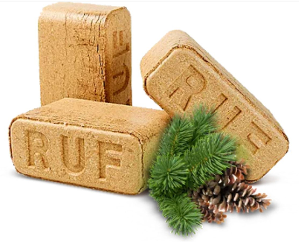 Брикет топливный RUF хвоя 10 кг - купить по низкой цене в интернет ...