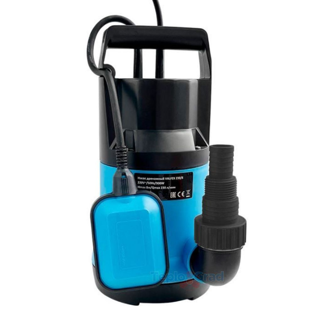 Дренажный насос Valfex 100/8 - купить по выгодной цене в интернет-магазине OZON (1330597426)