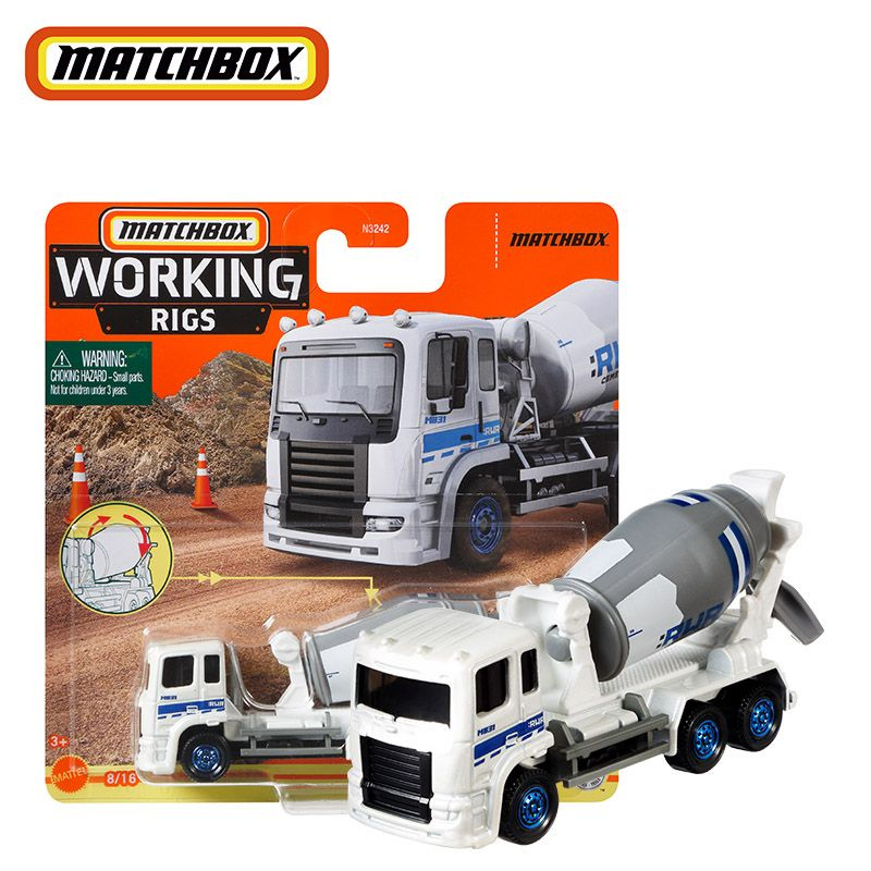 Машинка Mattel Matchbox-Рабочие установки N3242:Cement King HD - купить ...