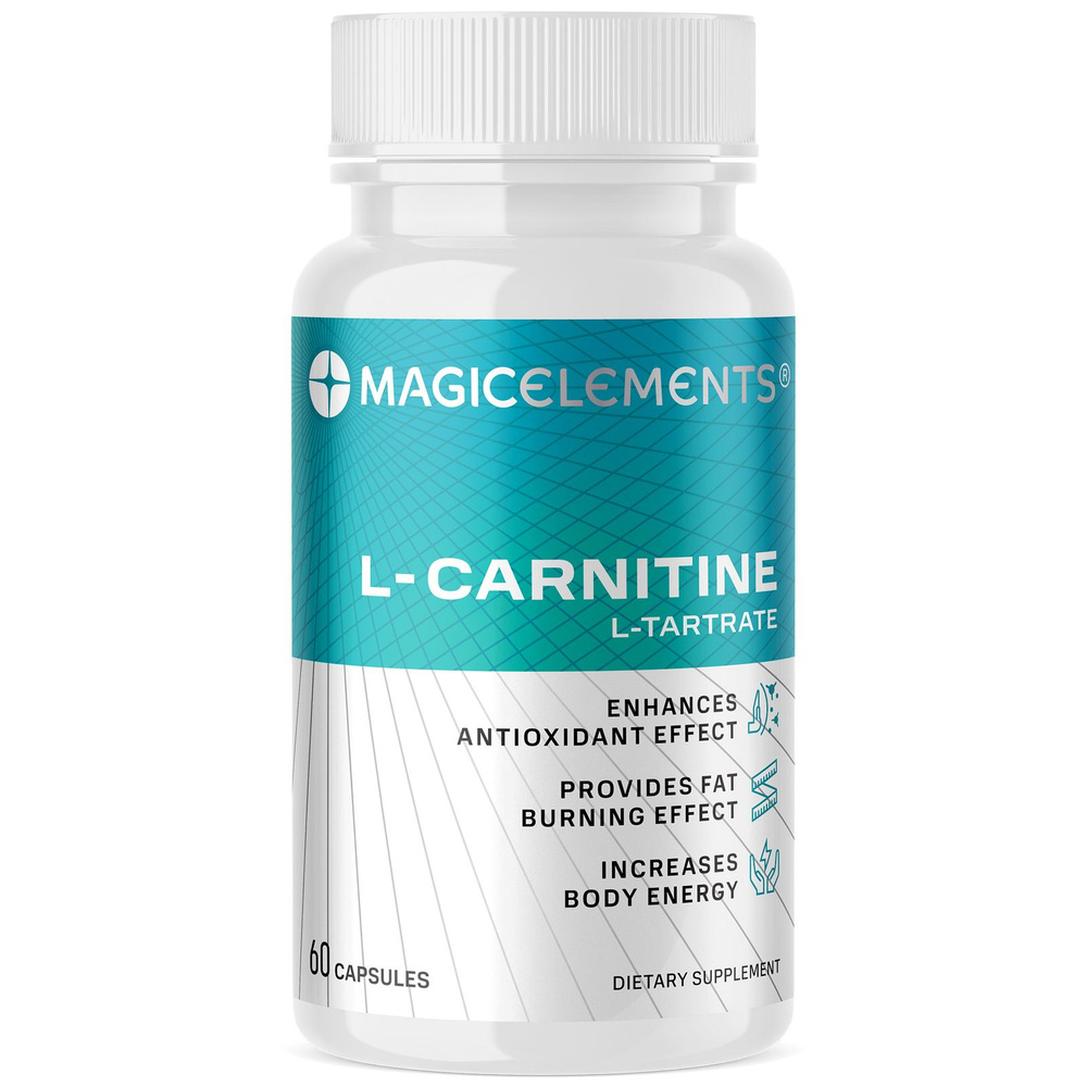 Л-Карнитин Тартрат для похудения, сердца Magic Elements L-Carnitine L ...