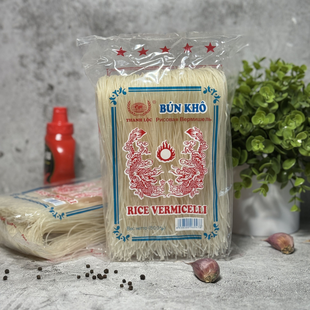 Вермишель рисовая Bun Kho Thanh Loc, 2 шт. * 500 гр. - купить с ...