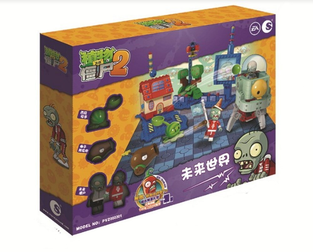 Конструктор Plants vs. Zombies Доктор Зомбосс Зомби против Растений 389 ...