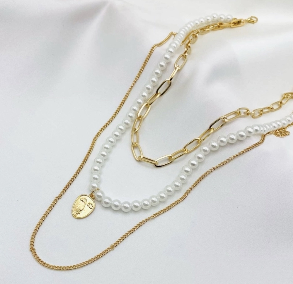 Женская многорядная цепочка с подвеской оберегом - купить с доставкой ...