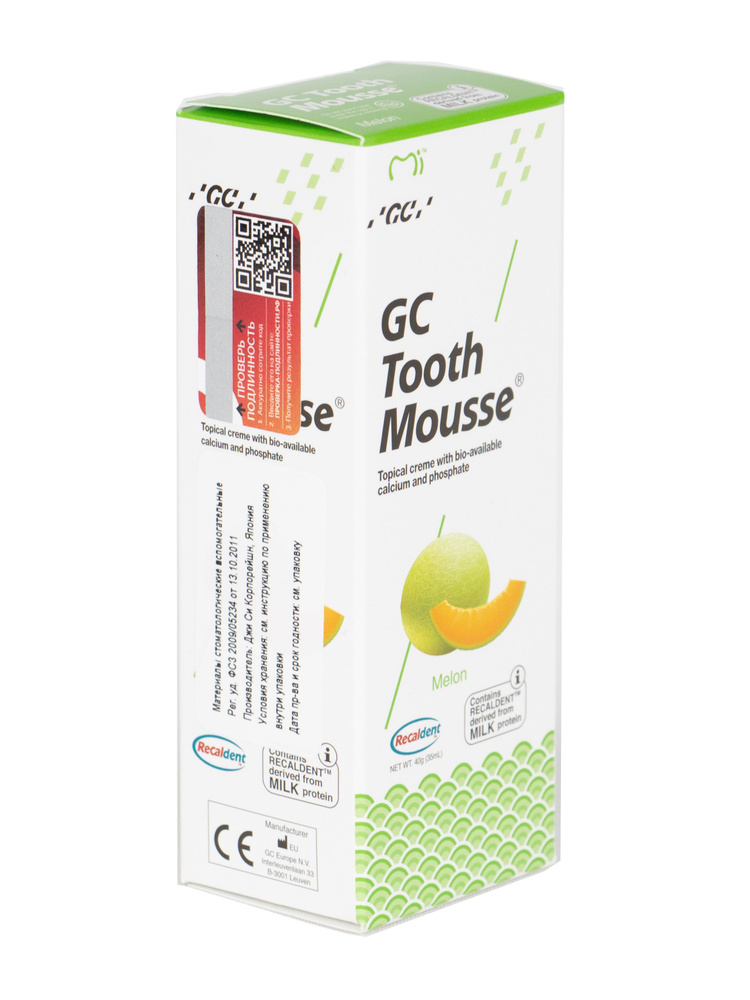 Зубной гель GC Tooth Mousse Тус Мусс, для восстановления и укрепления ...