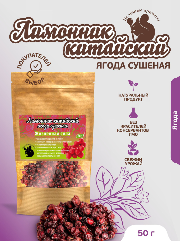 Лимонник китайский (ягода), 50 гр. - купить с доставкой по выгодным ...