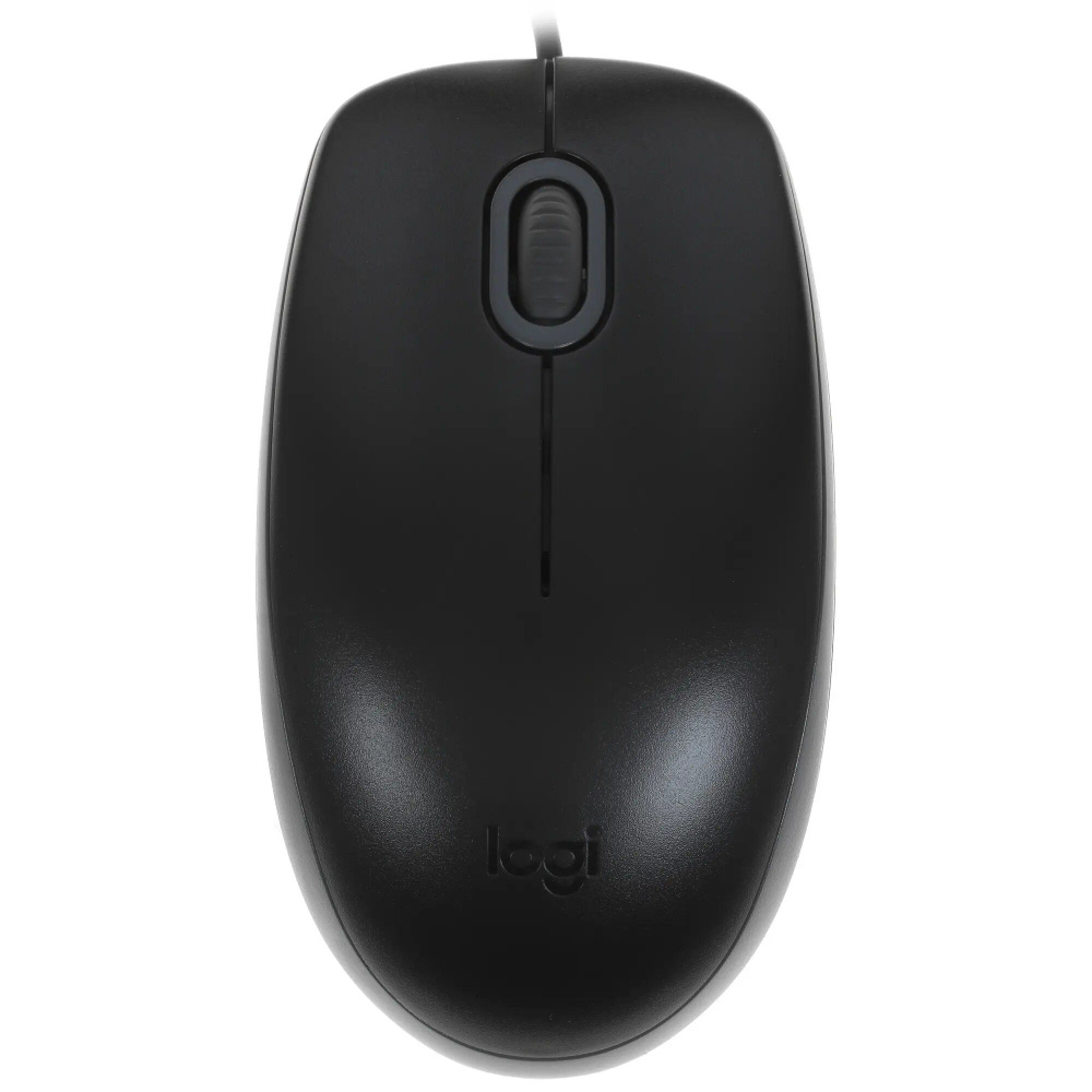 Мышь проводная Logitech M110 910-005502, черный - купить по выгодной ...