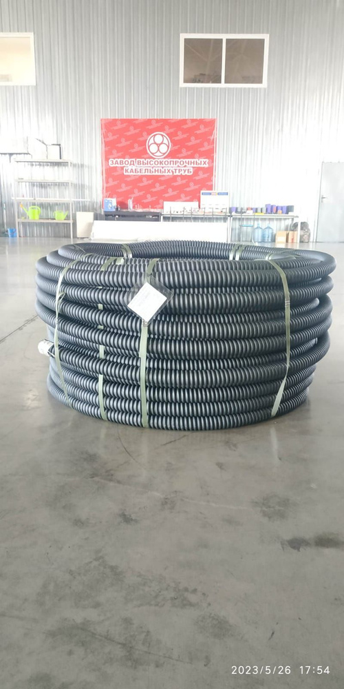 ВКТС п 20 НГ Высокопрочная Кабельная Труба Спиральная полая негорючая ...