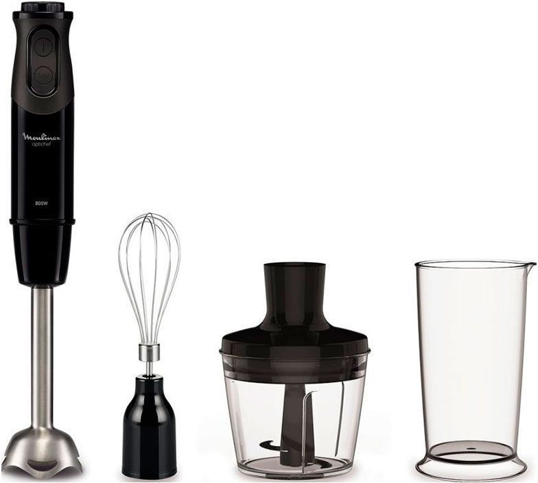 Блендер Moulinex DD64K832, погружной, черный купить по низкой цене с ...