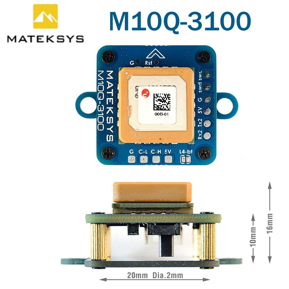 Модуль компаса Matek Systems AP - PERIPH GNSS M10Q - 3100 - купить с доставкой по выгодным ценам ...