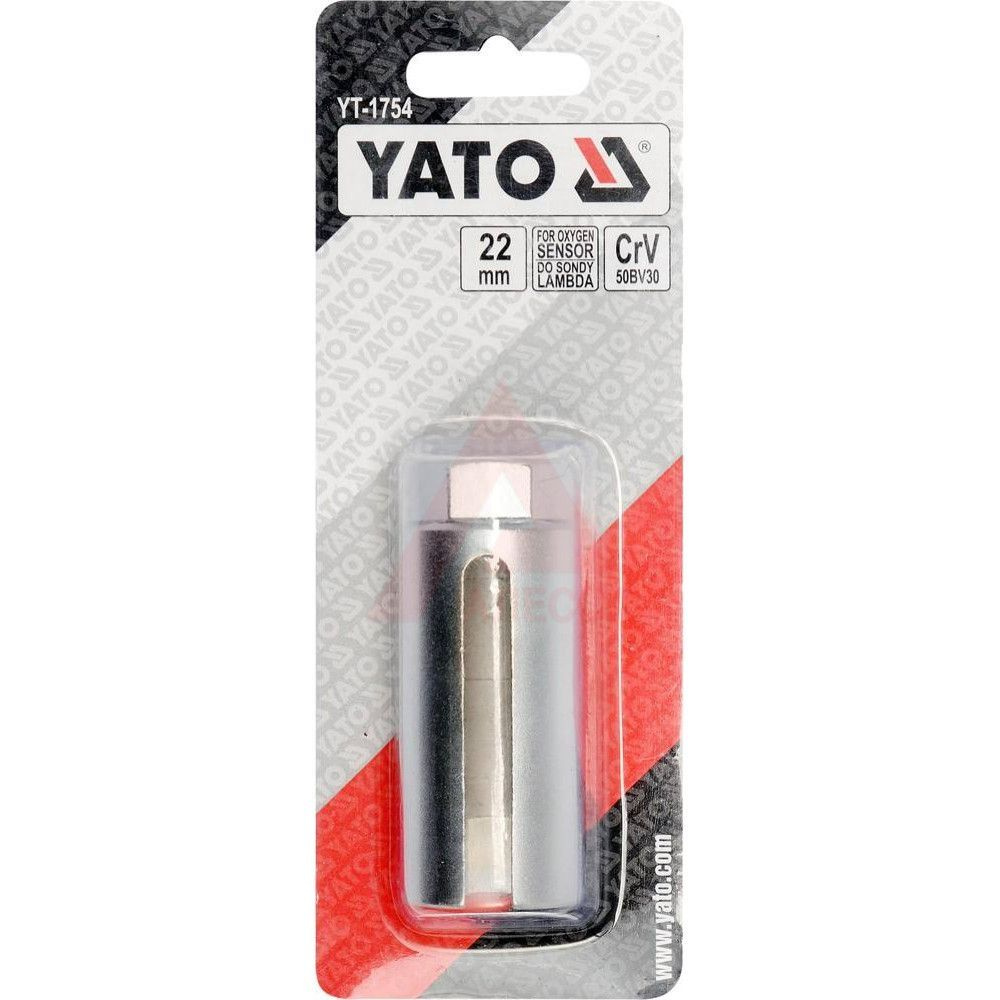 Ключ YATO 7/8" 22 мм для лямбда-зонда, CrV, YT-1754 - купить с ...