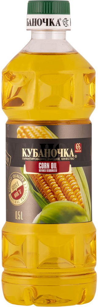 Масло кукурузное Кубаночка Гранд Стар п/б, 500 мл (в заказе 1 штука ...