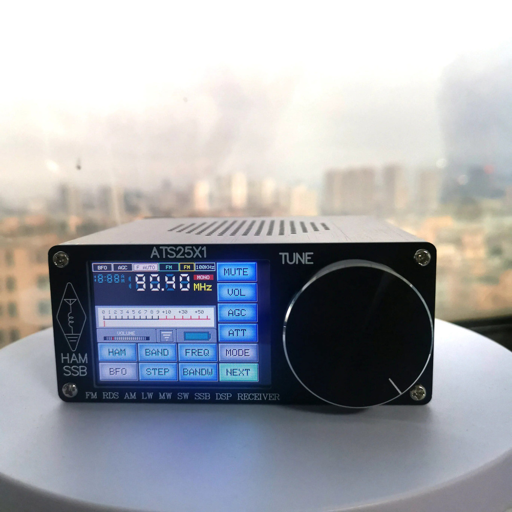 HARDUINO ATS25 ATS-25 ATS-25X1 с чипом Si4732, полосой пропускания DSP и радиоприемником с ...