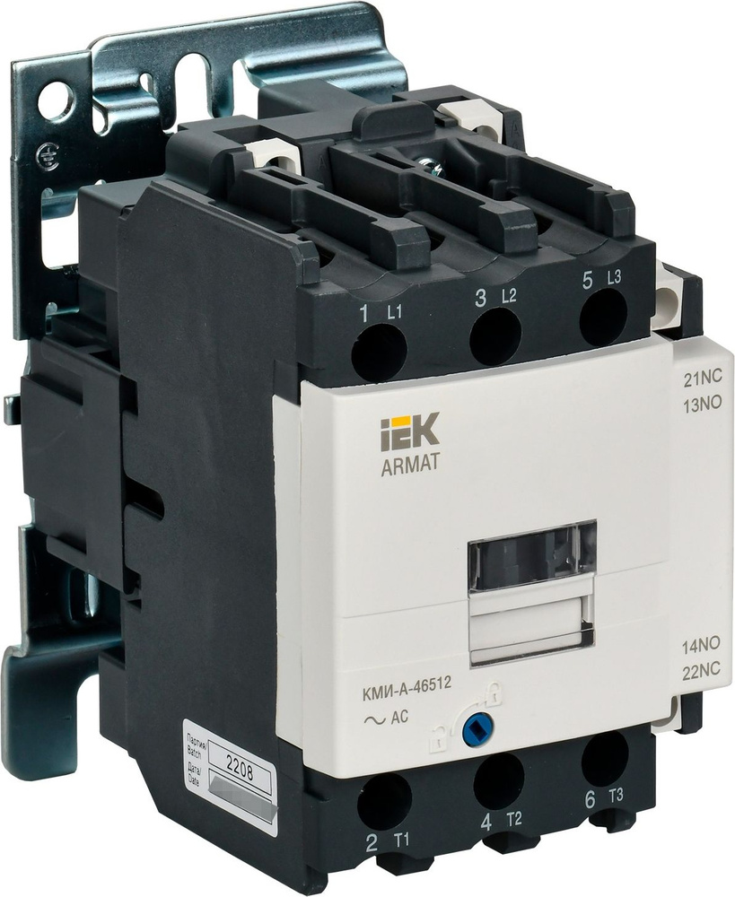 Контактор модульный IEK / ИЭК КМИ-А-46512 LC1D 65А 400В/АС3 1НО/1НЗ, AR ...