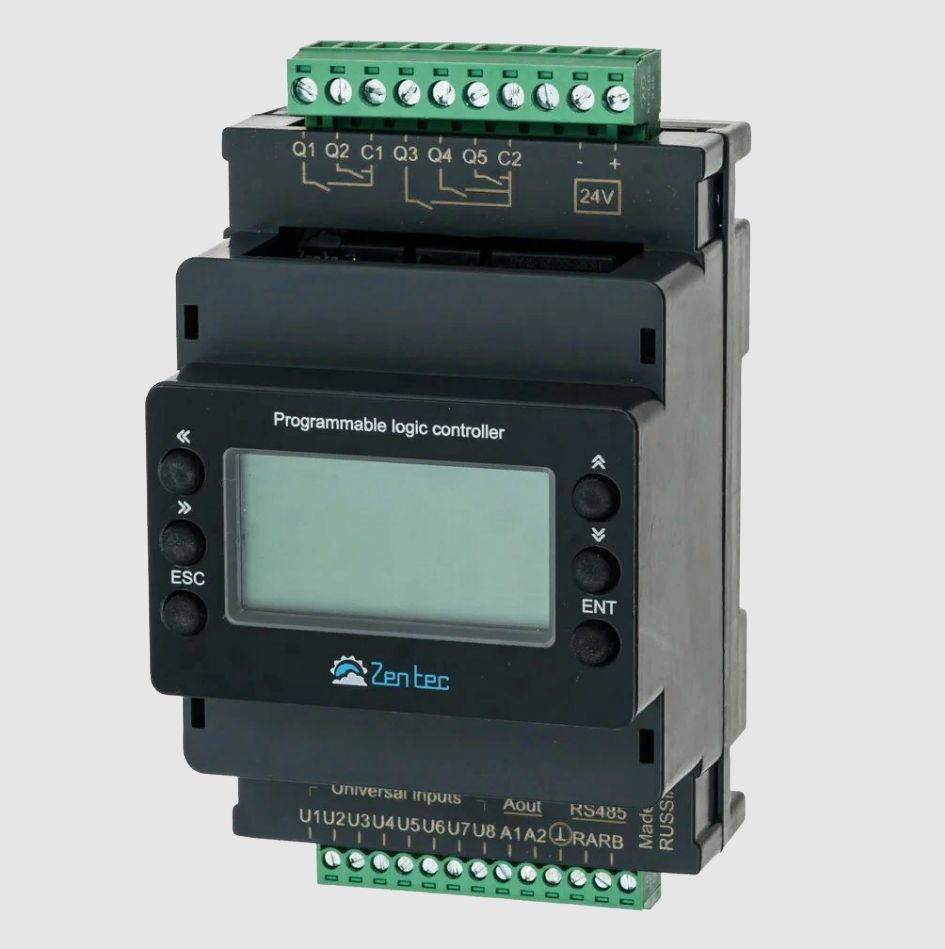 Программируемый контроллер Zentec M300 (ПЛК Зентек М300/M-300) - купить с доставкой по выгодным ...