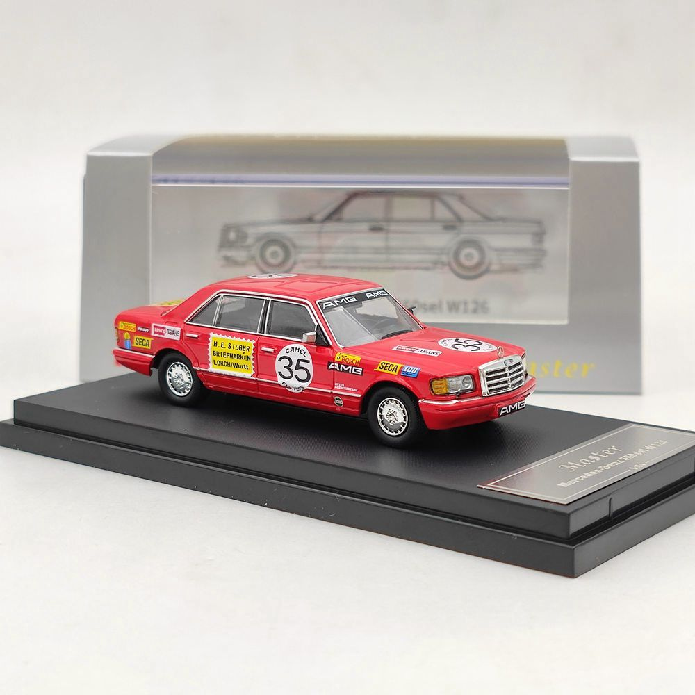 Машинка модель Master 1:64 Mercedes-Benz W126/W222 Maybach S680 Low ...
