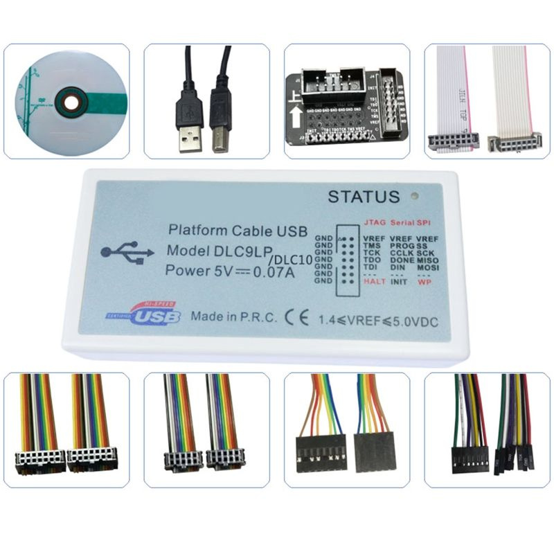 Кабель платформы Xilinx USB FPGA CPLD Jtag SPI Загрузка отладчика ...