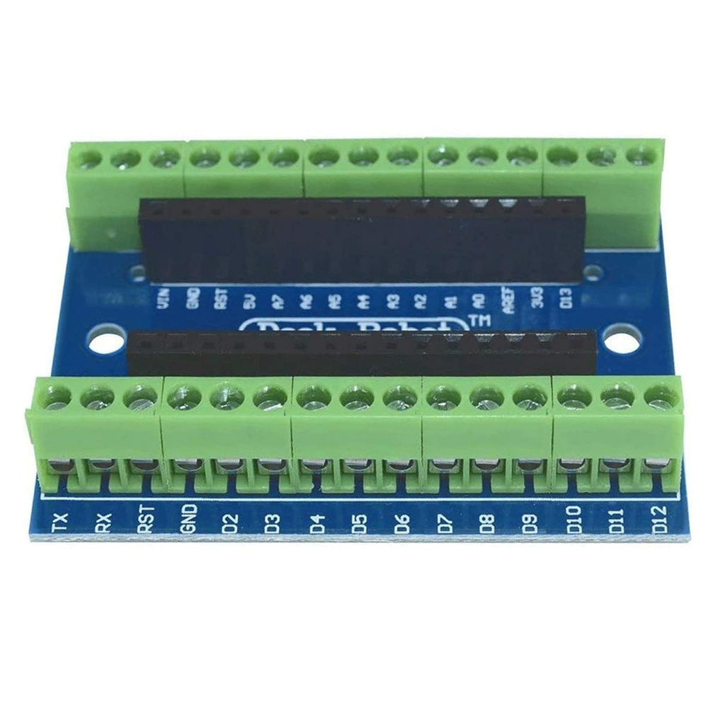 Плата расширения адаптера стандартного терминала Arduino Nano V3 0 купить с доставкой по