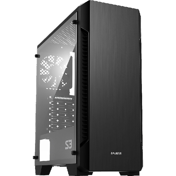 Компьютерный корпус Zalman S3, черный (S3) - купить с доставкой по ...