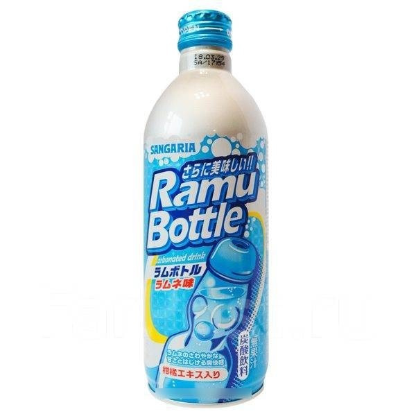 Газированный напиток Sangaria Melon Ramu Bottle / Лимонад Сангария ...