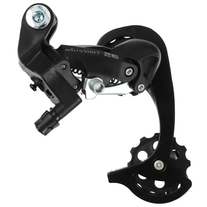 Переключатель задний Microshift RD-M26S 7-8 ск, под болт, короткая лапка - купить с доставкой по ...