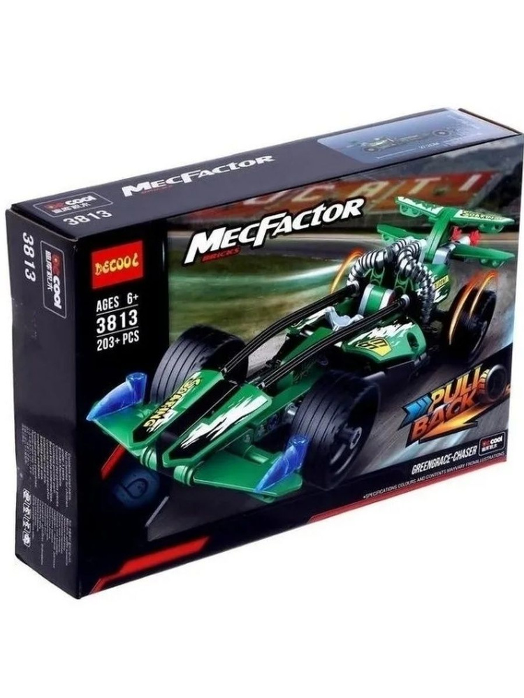 Конструктор MecFactor Becool Гоночный болид - купить с доставкой по ...