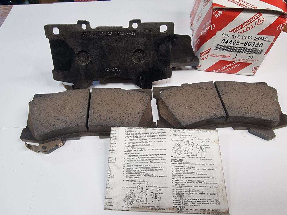 Колодки тормозные 0446560380 Передние - купить по низким ценам в ...