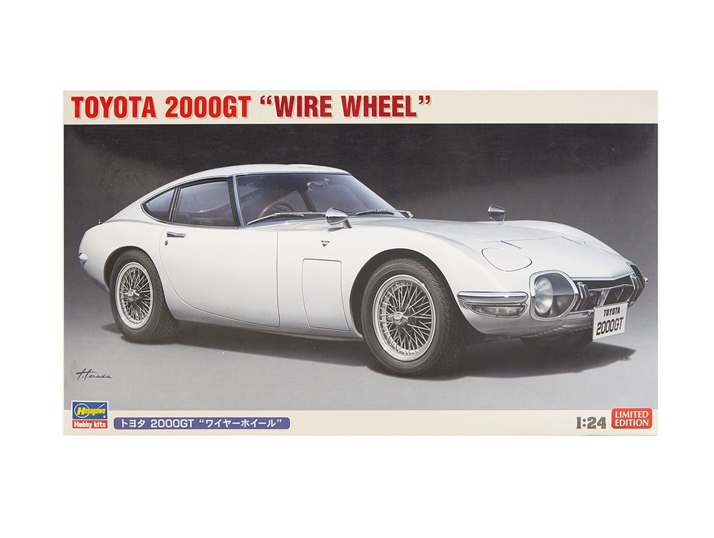 20617 сборная модель Hasegawa Toyota 2000GT "Wire Wheel" (1:24) - купить с доставкой по выгодным ...