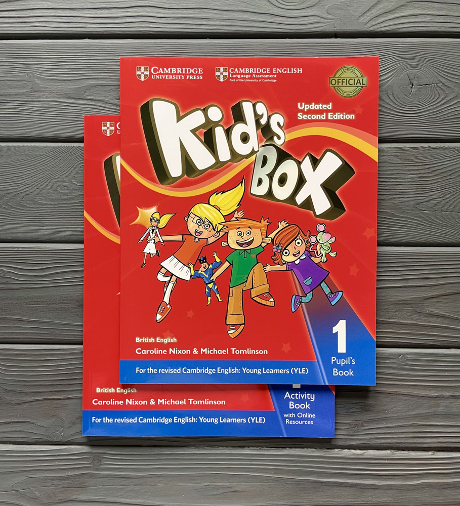 Комплект Kid's Box Updated Second Edition / Pupil's book + Activity book онлайн код/,Мягкая ...