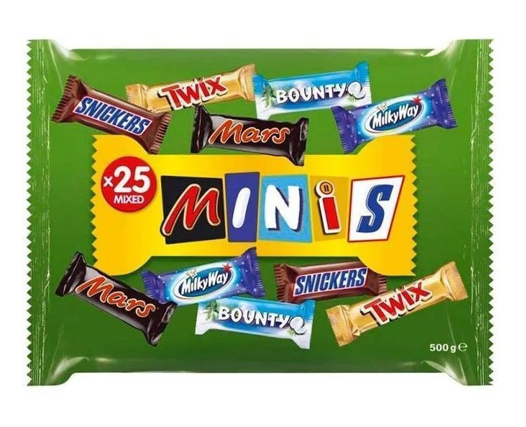 Шоколадные конфеты Mixed Minis Travel Edition 500гр, Нидерланды ...