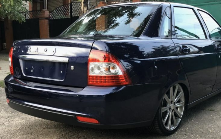 Бампер задний ЛАДА Приора 2 (LADA Priora 2 седан) ВАЗ 21704 ПЕРСЕЙ-429 ...