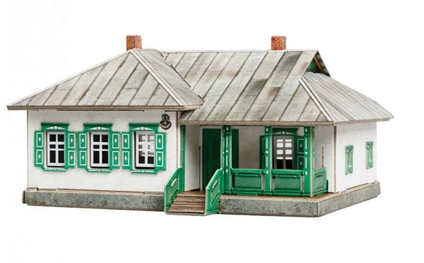 Умная бумага. 3D пазл. Сельский дом № 2 (эпоха I) арт. 496 - купить с доставкой по выгодным ...