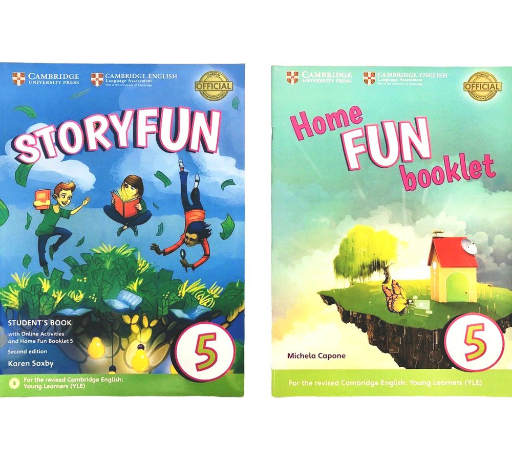 Storyfun 5 Student's Book + Homefun Booklet 5+ CD (2nd Edition ...