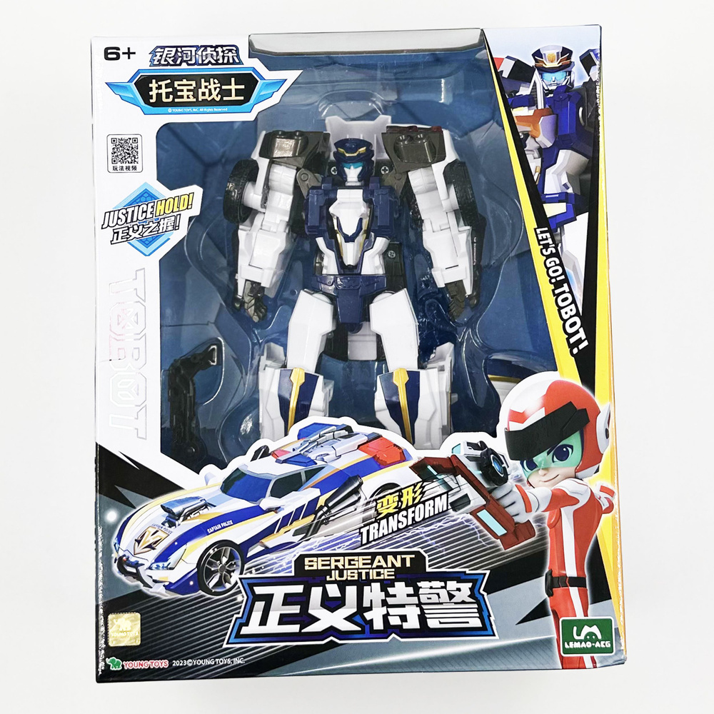 Трансформер Tobot Сержант Джастис Sergiant Justice 17см - купить с ...