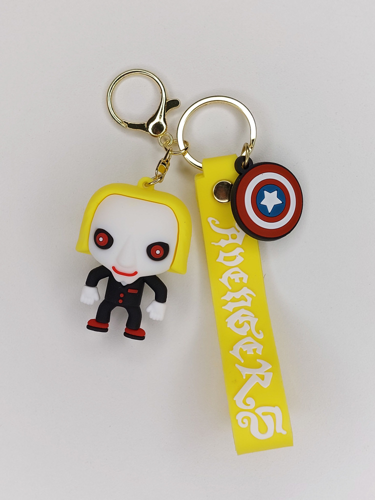 Брелок keychain силиконовый Билли Billy из фильма хоррора Пила - купить ...