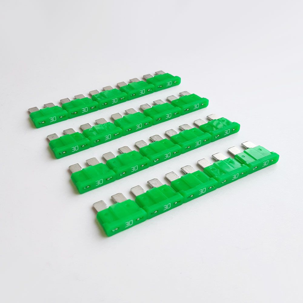 Littelfuse 30A 20шт высокоточные предохранители для автомобилей ...
