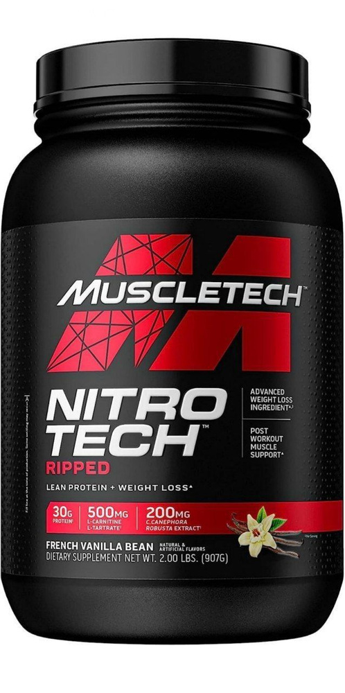 MuscleTech Nitro-Tech Whey Gold Isolate сывороточный изолят 2lb ...
