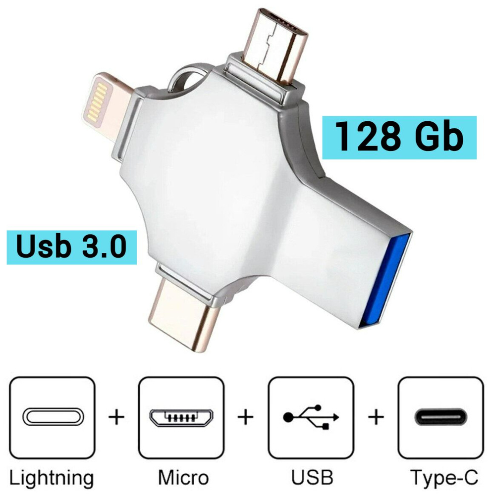 USB-флеш-накопитель Крестовая флешка 128 gb 128 ГБ - купить по выгодной ...