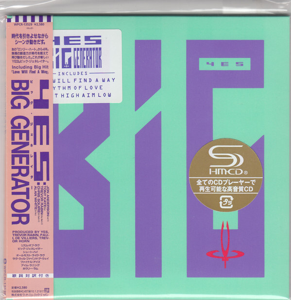 Audio CD Yes. Big Generator (SHM-CD Japan) - купить по низким ценам в ...