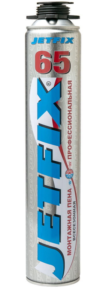 Профессиональная монтажная пена JETFIX Пена JET Всесезонная купить по выгодной цене в интернет ...