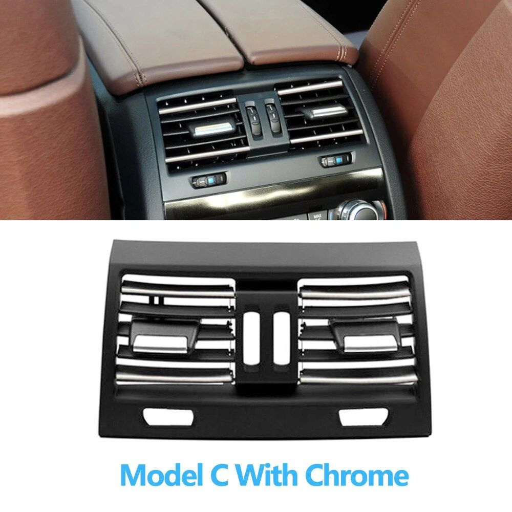 LHD RHD полная хромированная Накладка на решетку вентиляционного ...