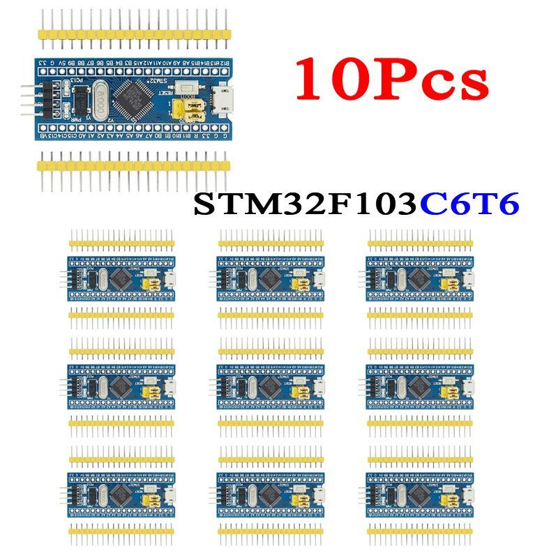 STM32F103C6T6 STM32F103C8T6 ARM STM32 Минимальный системный модуль платы разработки для Arduino ...