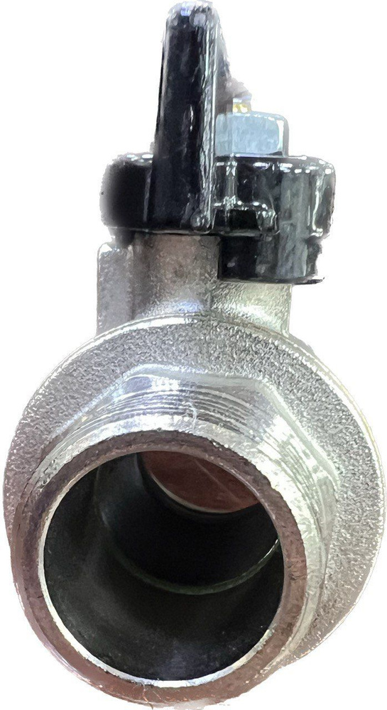 Кран шаровой полнопроходной никелированая латунь CW617N, DN25, PN40,, Бабочка - купить по низкой ...