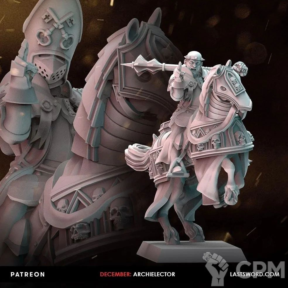 Warhammer Mount priest of Sigmar/Жрец на Коне - купить с доставкой по ...