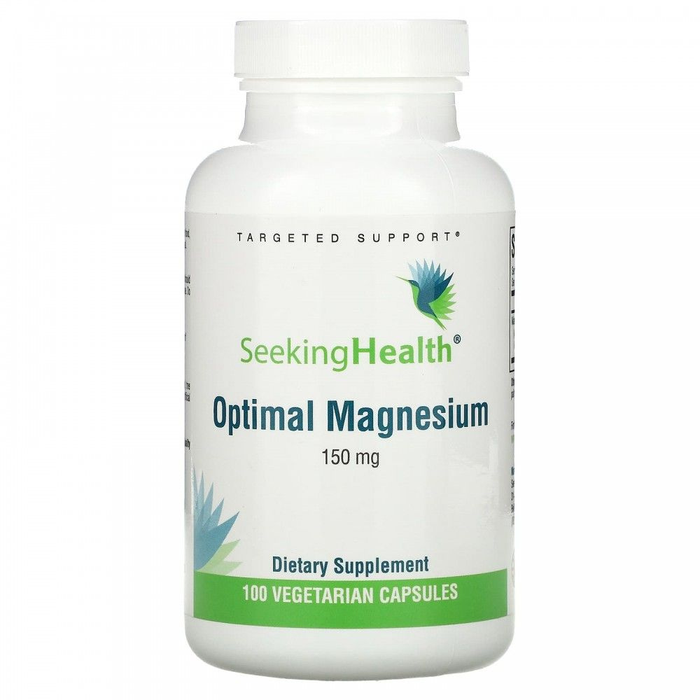 Seeking Health, Optimal Magnesium, 150 мг, 100 вегетарианских капсул ...