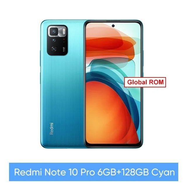 Смартфон Redmi Note 10 Pro 6гб 128гб глобальная версия Dimensity 1100 ...